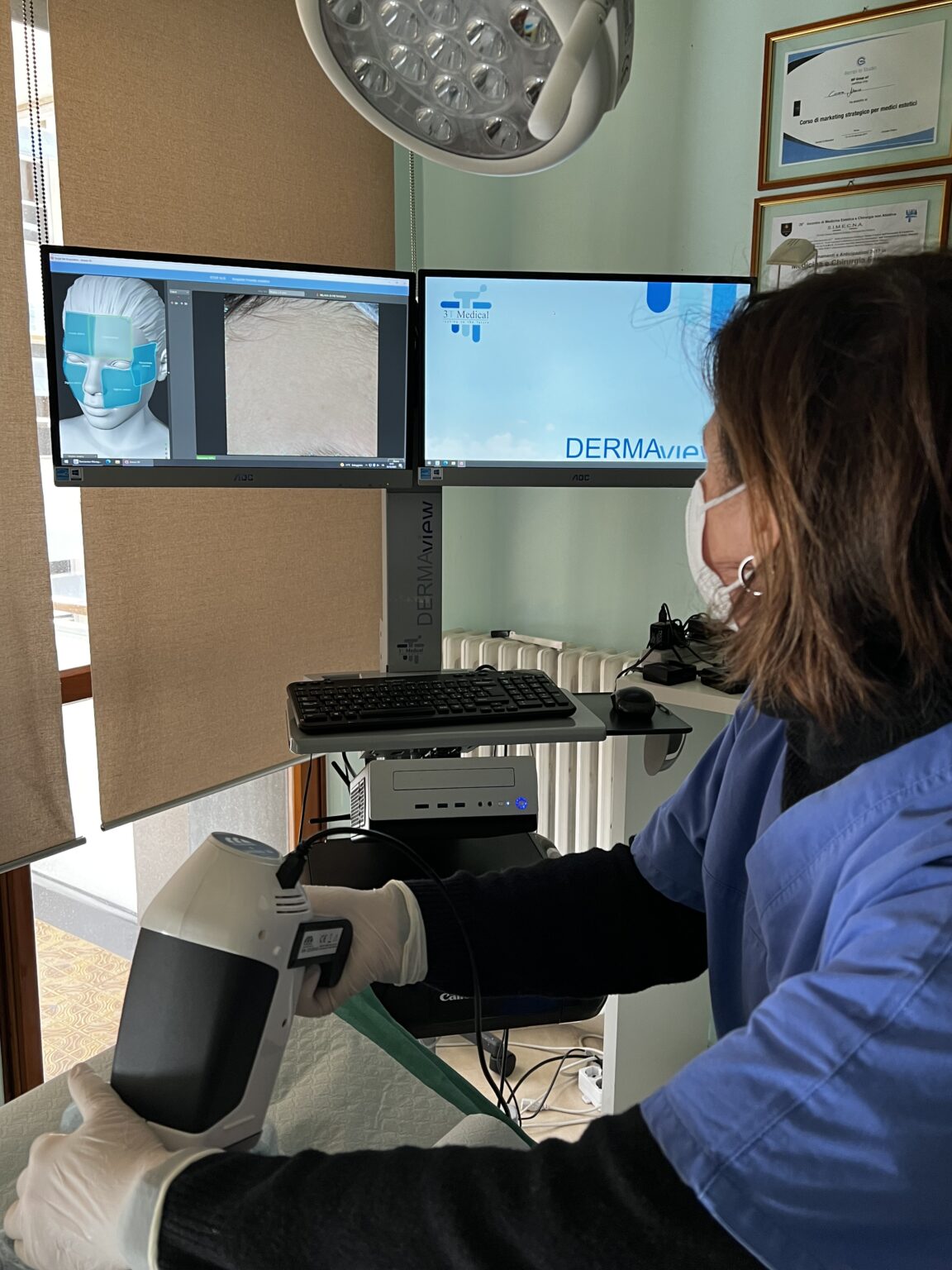 Analisi multispettrale con ANTERA 3D (MIRAVEX) – Dott.ssa Marina Conese